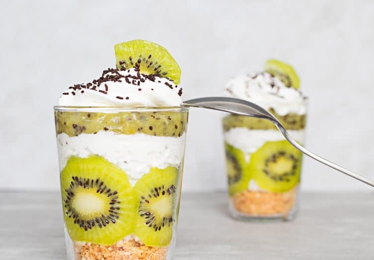 6 Easy Kiwi Dessert Cups | Kiwi Dessert Shooters | Dessert Cups