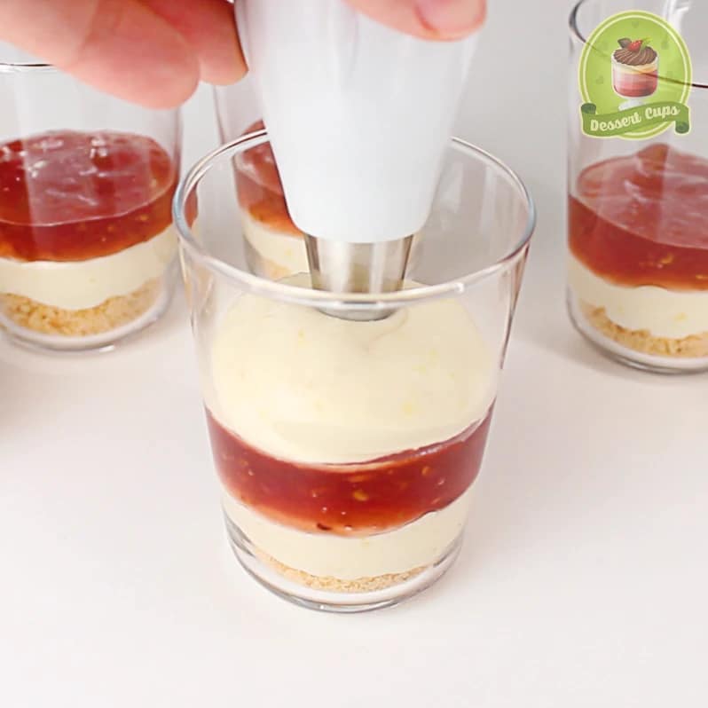 Raspberry Lemon Dessert Cups / 6 Super Yummy Dessert Cups
